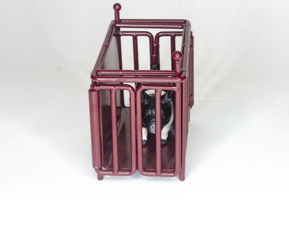 Hog/Sheep/Goat Crate Scales Red | City Limits Western