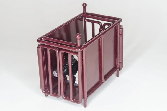 Hog/Sheep/Goat Crate Scales Red | City Limits Western